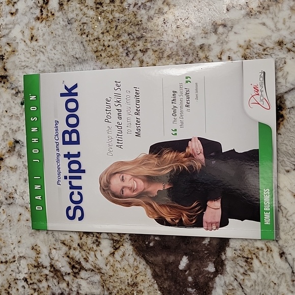 Other | Dani Johnson Prospecting And Closing Script Book | Poshmark